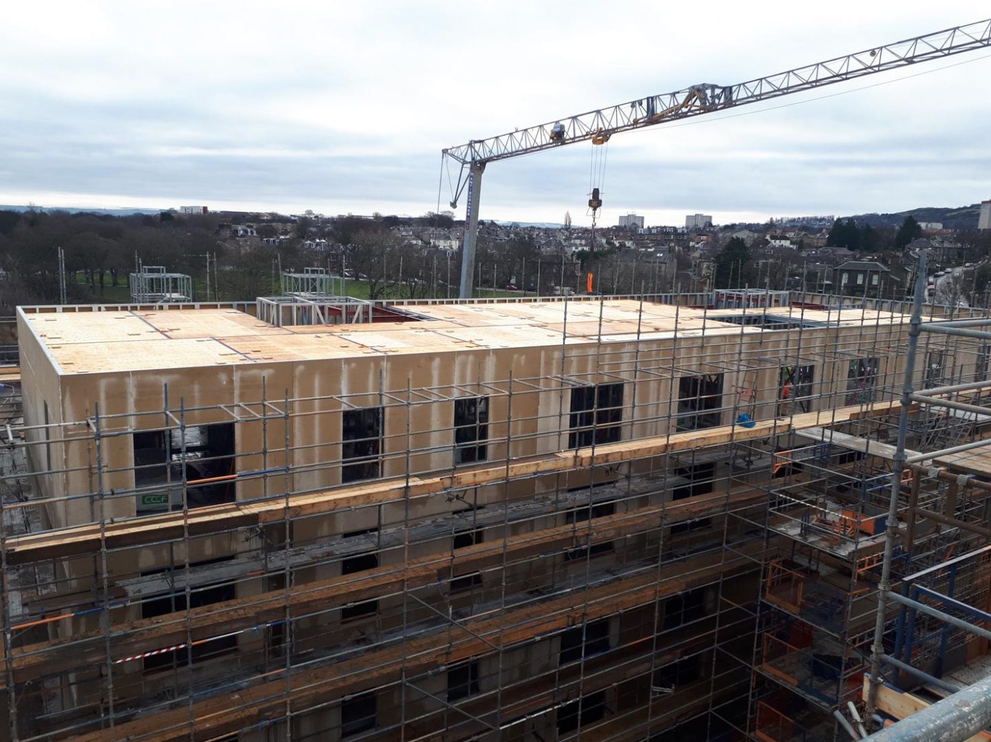 Ropeworks Progress Picture | Veitchi Frame