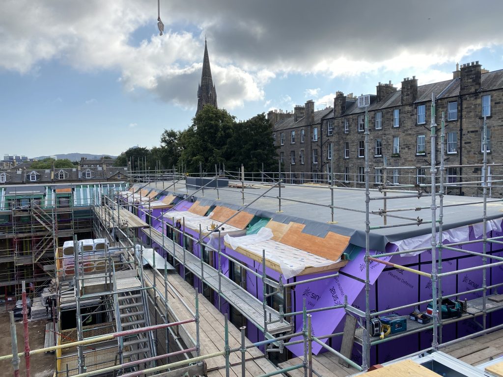 Gilmore Place, Edinburgh | Metframe Projects | Veitchi Frame